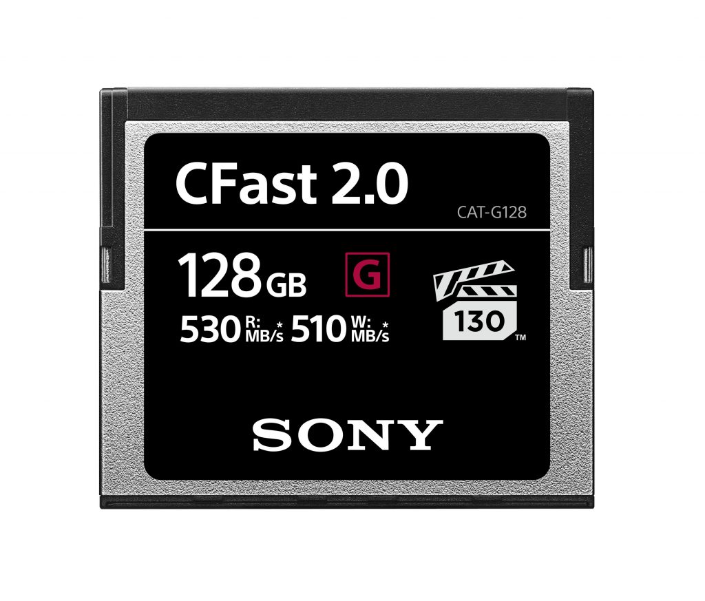 Sony Launches CFast 2.0 Memory Cards